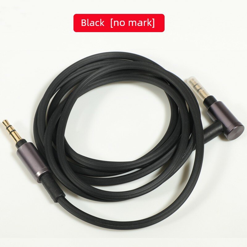 Совместимый с Sony WH-1000XM3 наушников кабель 3.5 мм, 1.3 м, черный без микрофона, шумоподавление