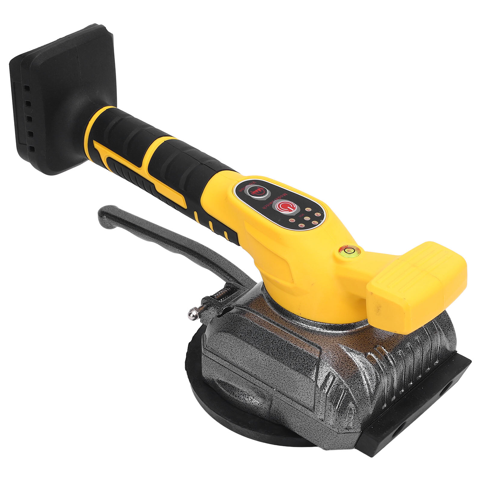 Вибрационный инструмент для укладки плитки 10000 Гц/мин, 5 скоростей, фиксатор вакуумной присоски 125 мм, вибровыравниватель для плитки, аккумулятор DCB200.