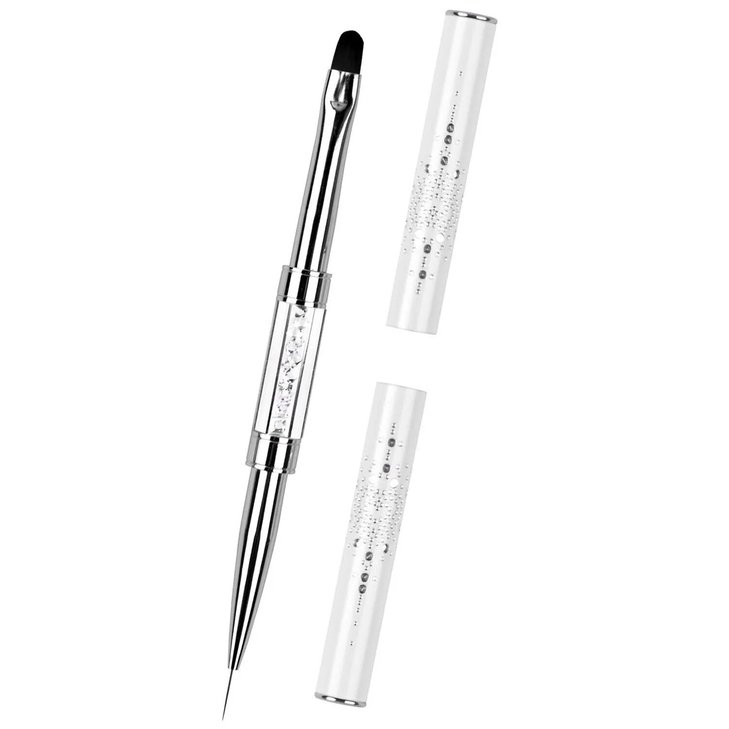 Кисть для дизайна ногтей Dual-ended 1pc, 2 шт