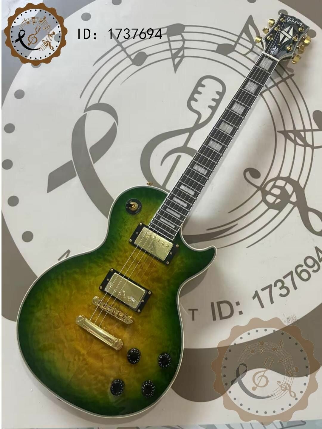 Электрогитара GIBSON Les Paul с 6 струнами, изготовленная в Китае