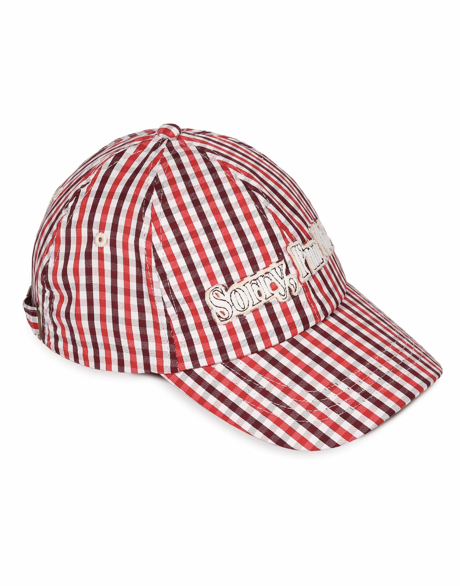 Кепка CUTOUT PLAID для мужчин и женщин