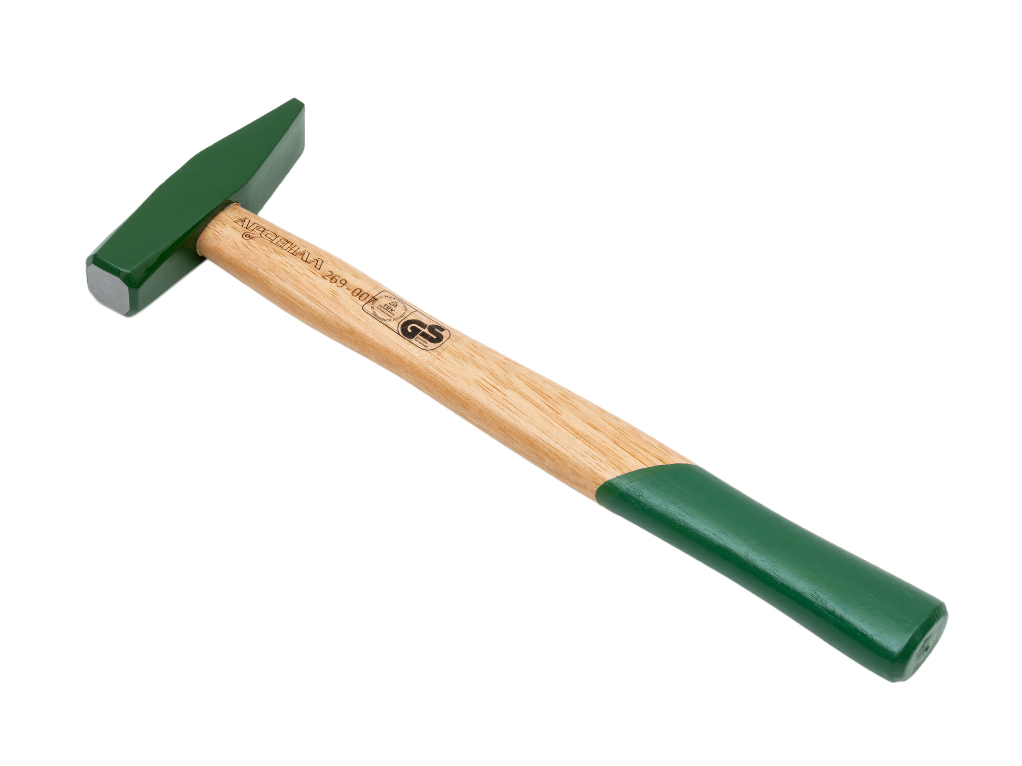 Молоток Арсенал, столярный, деревянная ручка, сталь, квадратный боек