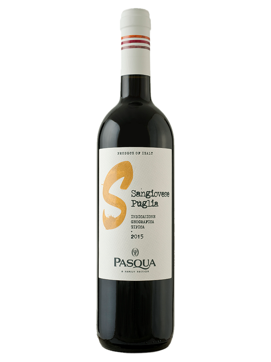 Вино Pasqua Sangiovese, красное, полусухое 0,75 л, 12%, Италия
