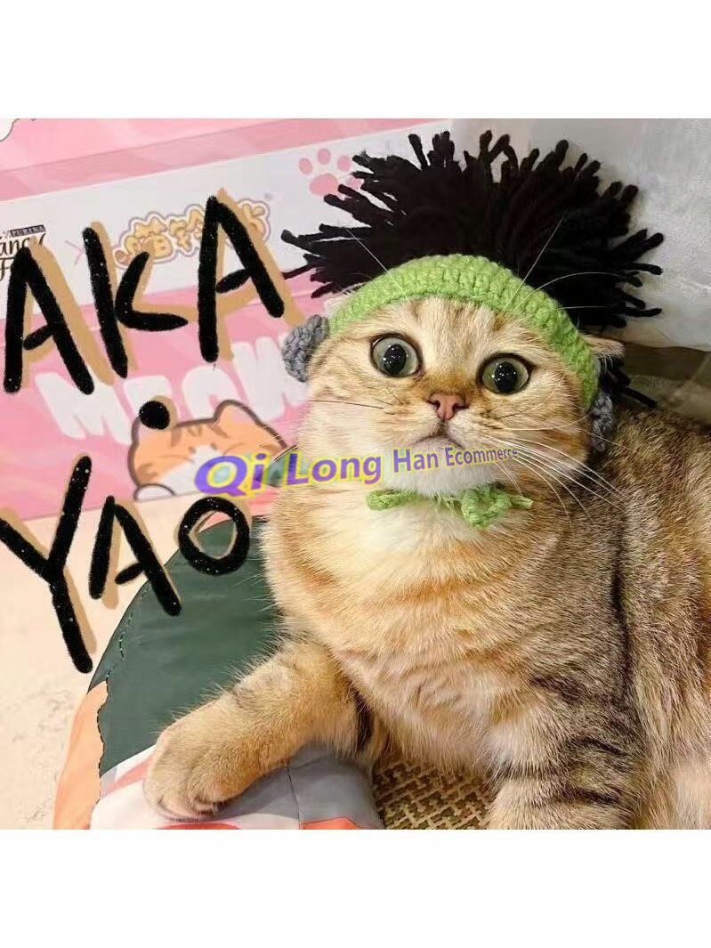 Забавные шапки для кошек Шапки для кошек породы сфинкс Очаровательные головные уборы для собак в стиле панк