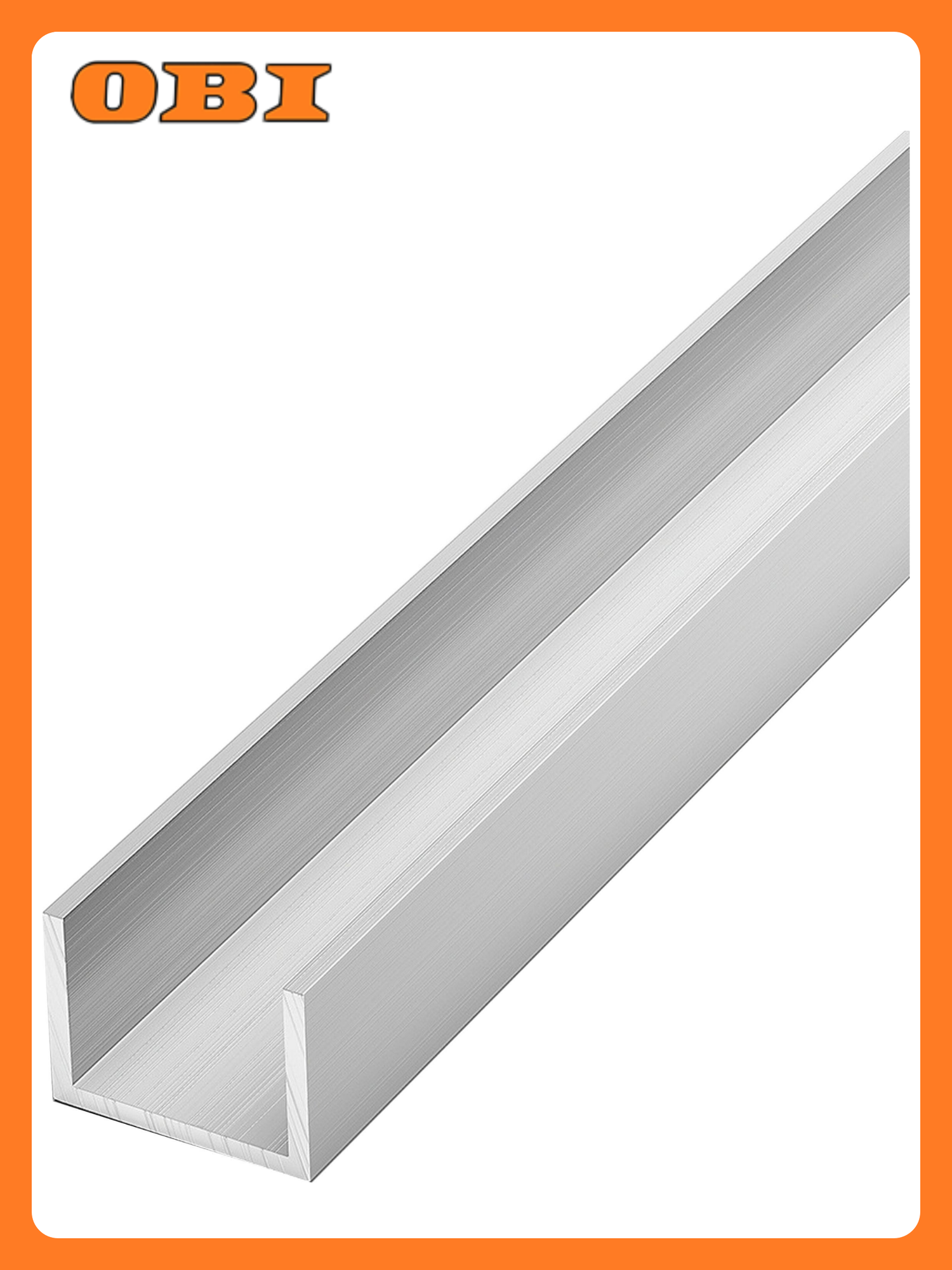 Швеллер Лука 1000x15x1,5мм, прессованный, для строительства и отделки