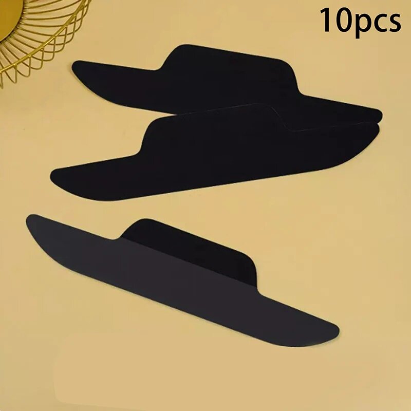 Одноразовые дезодоранты-наклейки PCWFKEF для воротника рубашки Black