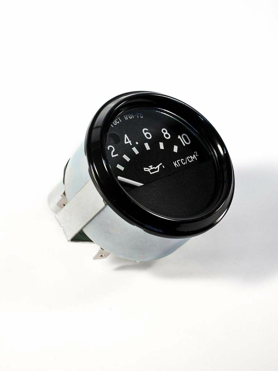 Указатель давления масла для а/м Газ 3309, Камаз 10 кг/кв. см 24В