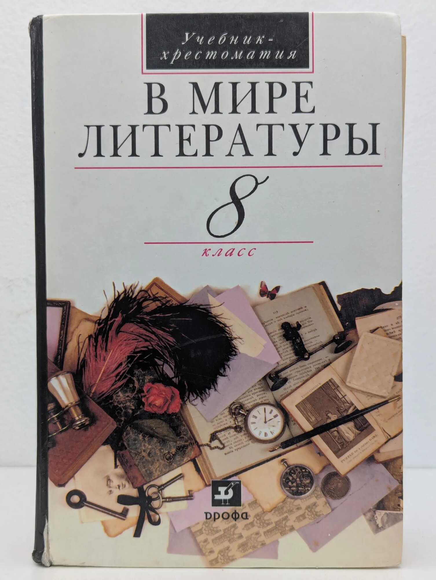 В мире литературы. 8 класс. Учебник-хрестоматия Романичева Елена Станиславовна, Кутузов Александр Геннадиевич, Киселев Александр Константинович, Леденева Виктория Владимировна, Колосс Леонид Владимирович 2002