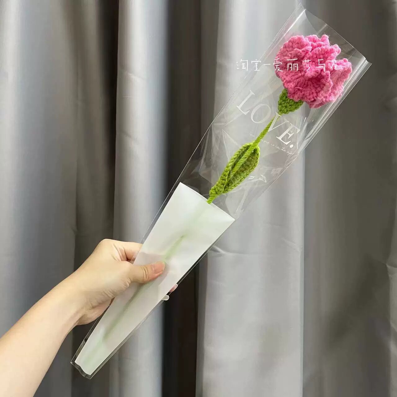 Готовые цветы ручной работы: гвоздики, букеты из пряжи, вязаные пышные цветы, тканые цветы, праздничный подарок для