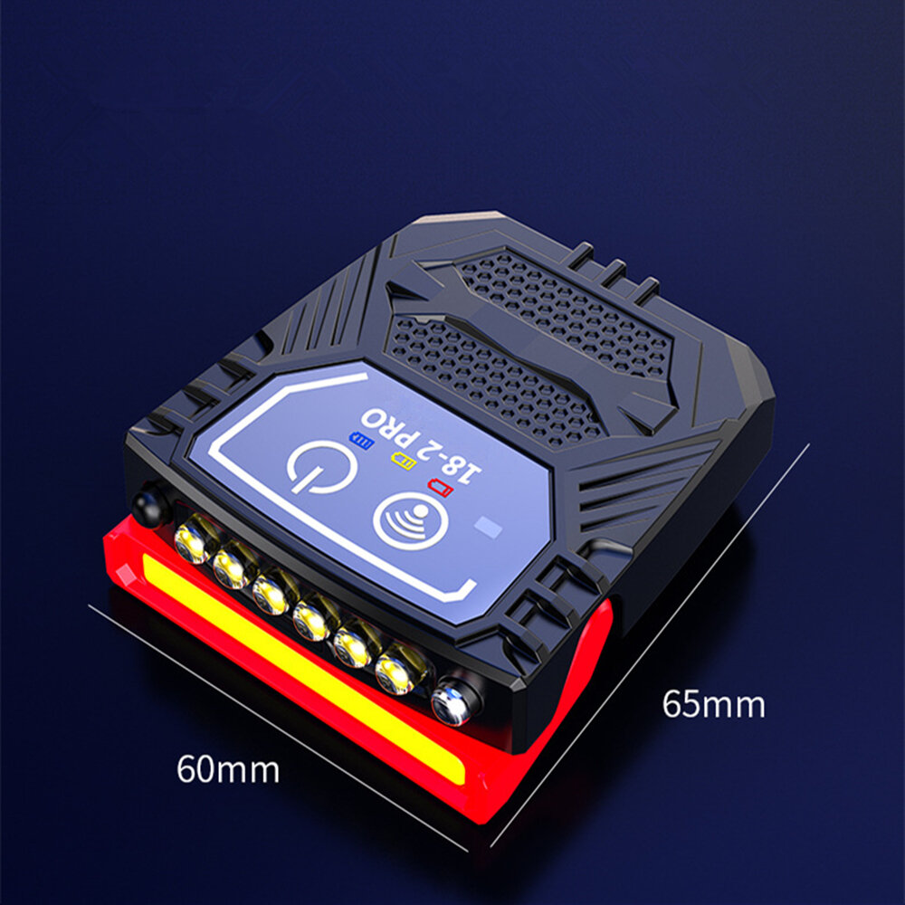 Открытый Налобный Фонарь Кемпинг Кепка Шляпа Датчик Света Светодиодная Клипсовая Лампа USB Перезаряжаемая