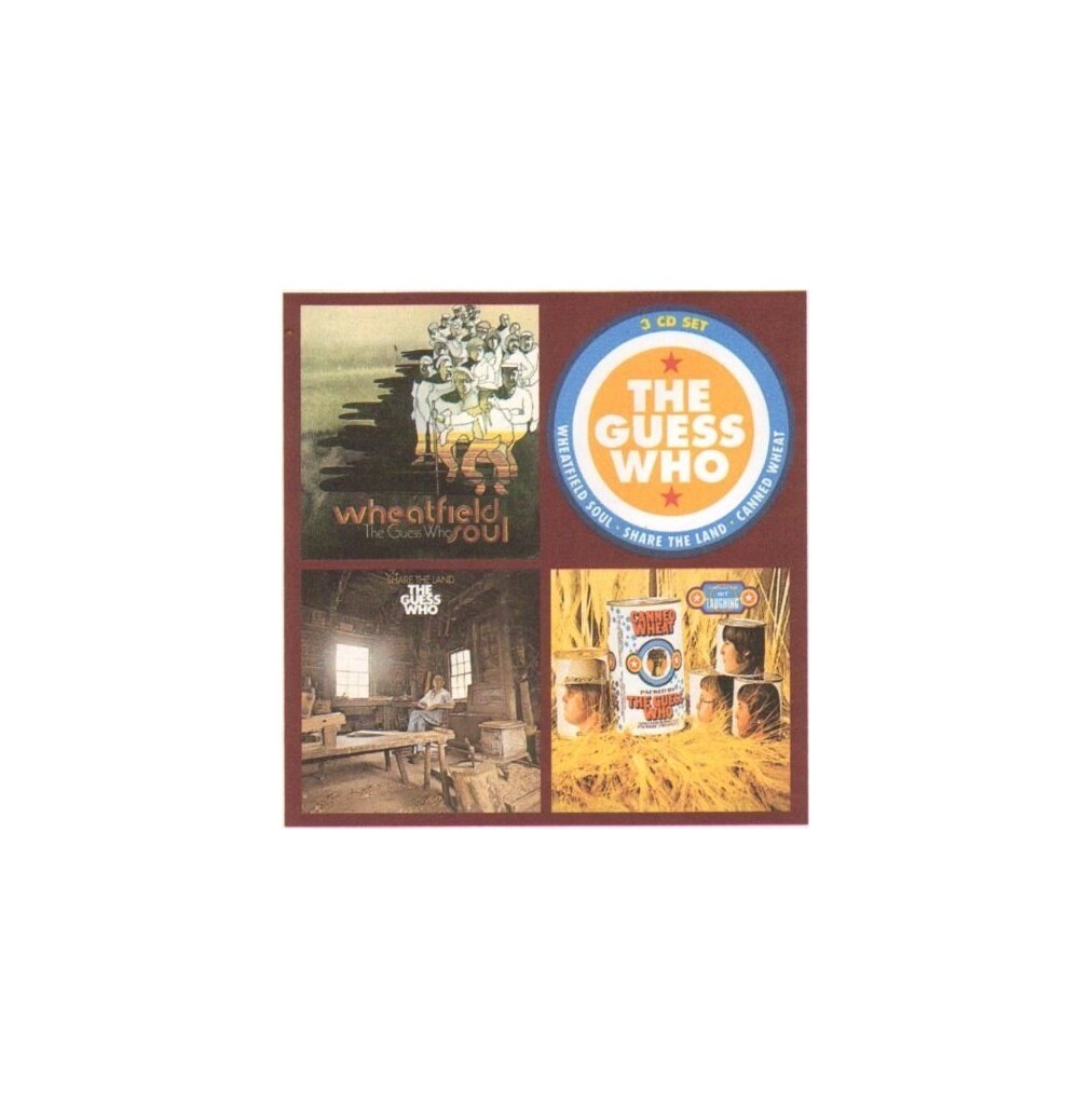 Диск GUESS WHO, THE - Wheatfield Soul / Share The (3 CD)