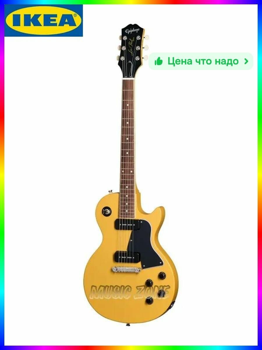 Электрогитара Epiphone Les Paul Special, красное дерево, P-90 PRO