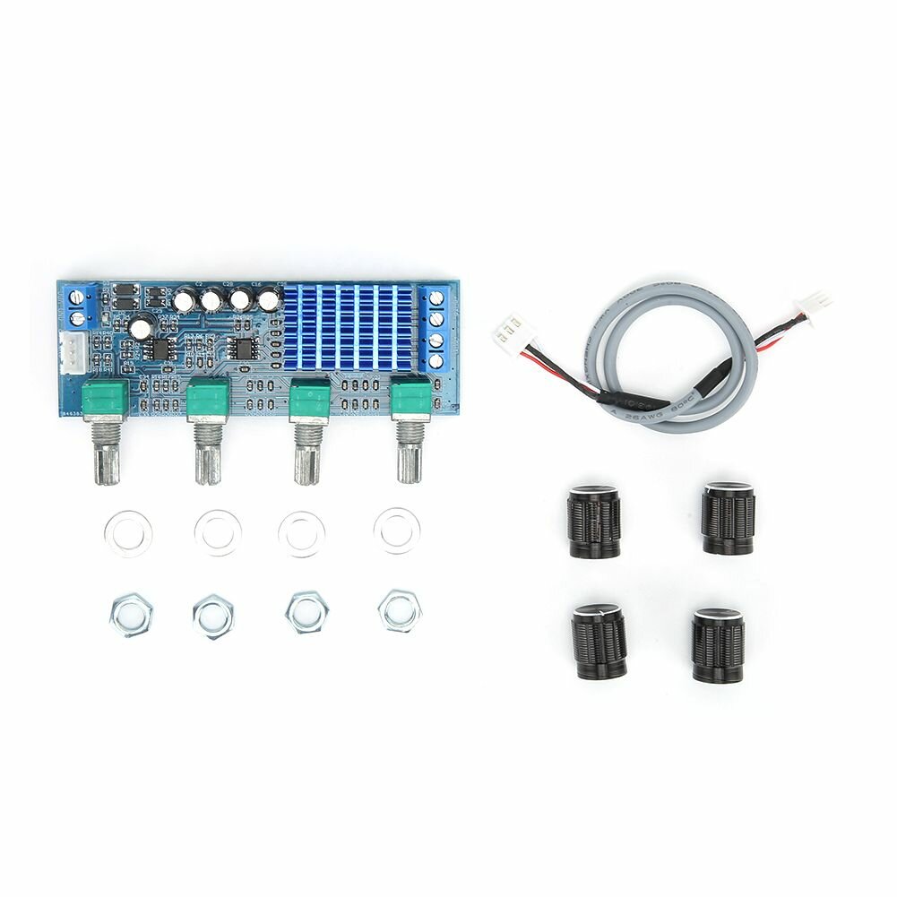 M577: стереоусилитель 80 Вт, 2 канала, цифровая плата высокой мощности