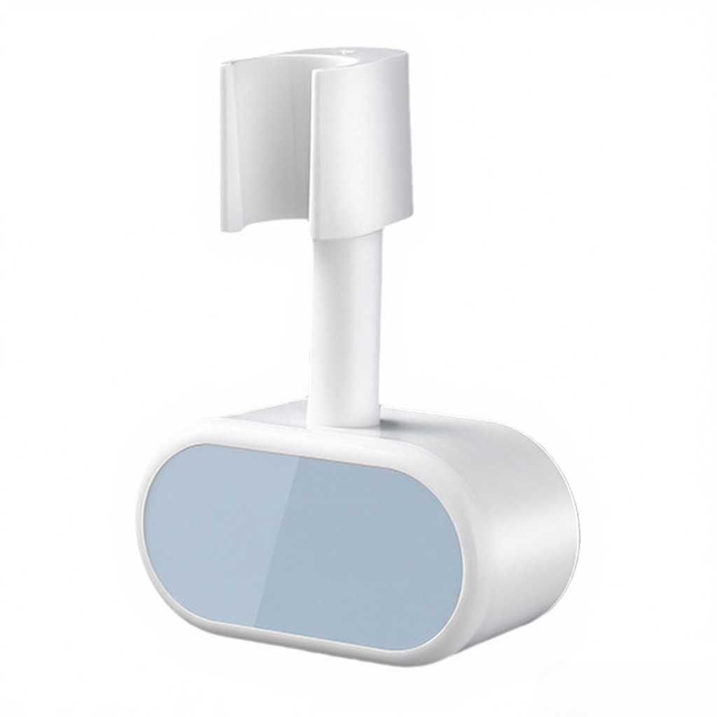 Держатель для душевой головки поворотный 180°, регулируемый, самоклеющийся, крепление на душевое рукоятка, настенная, для ручных душевих головок, замена кронштейна, цвет Серый Синий Черный, материал ABS, грузоподъемность 10 кг, размер шланга 4 дюйма, для