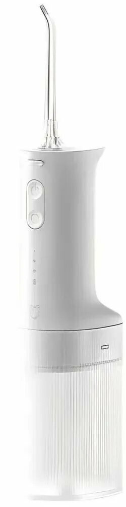 Ирригатор Xiaomi Mijia Electric Flusher 2 белый, для полости рта и зубов с насадками