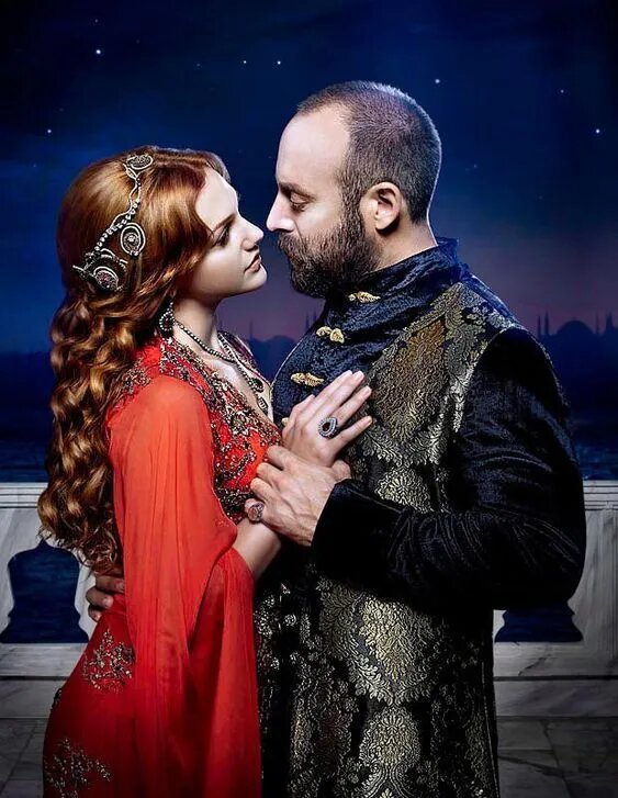 Алмазная Мозаика "великолепный Век Султан И Хюррем Любовь" Алмазная Вышивка / Картина Стразами Полная Выкладка 40х50