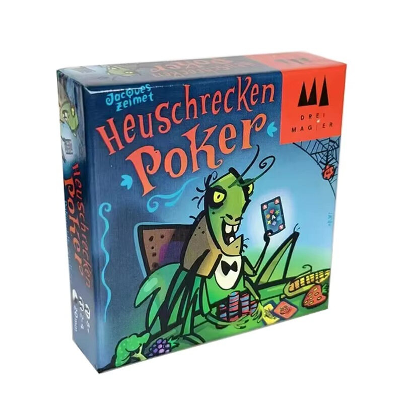 Настольная игра POLILLA TRAMPOSA: мошенничество с тараканами на тему мотыльков, карточные игры серии Direct hit on wasps and locust.