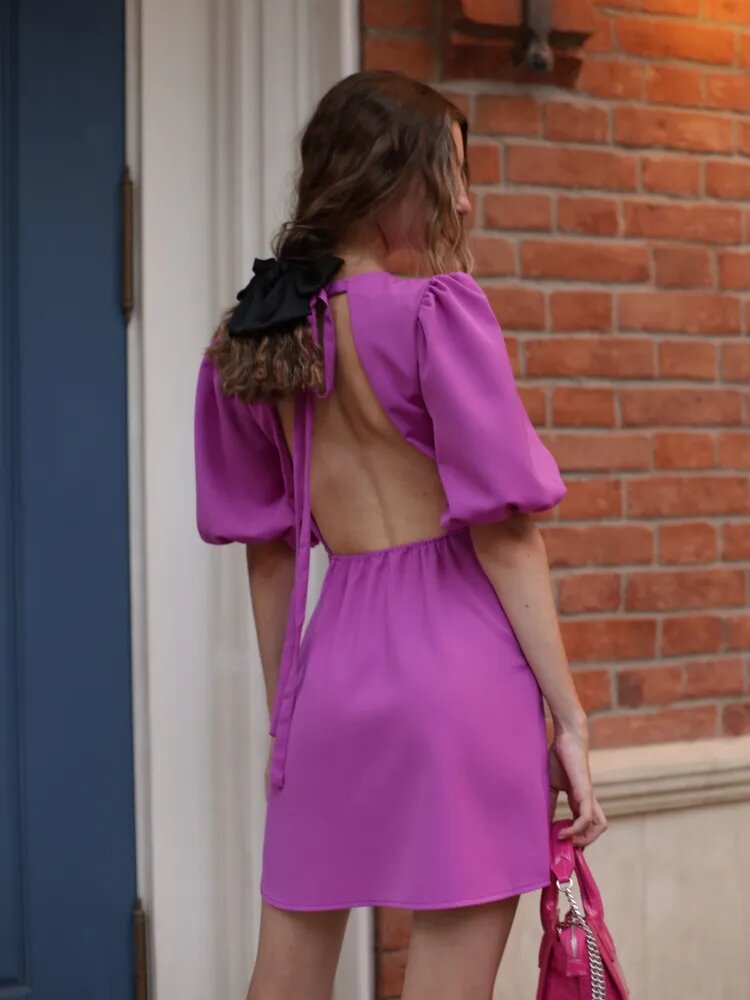 Платье С открытой спиной