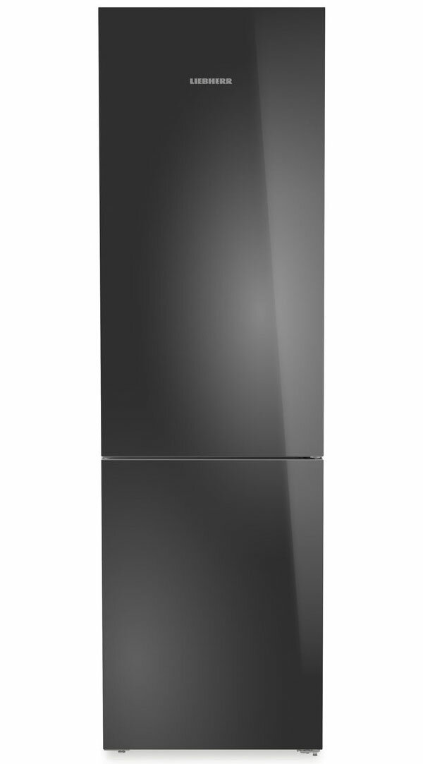 Холодильник Liebherr CNgbc 5723-22 001 черное стекло, 2х камерный, сенсор 383(277/106)л, А++(233кВт*ч/год)