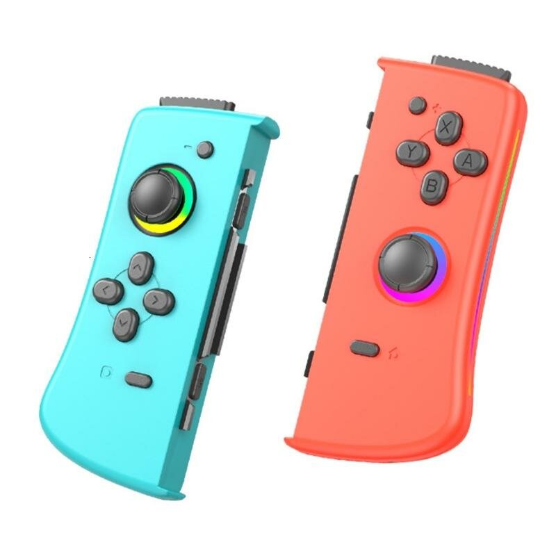 Беспроводной геймпад Left Right, Bluetooth 5.0, красный синий