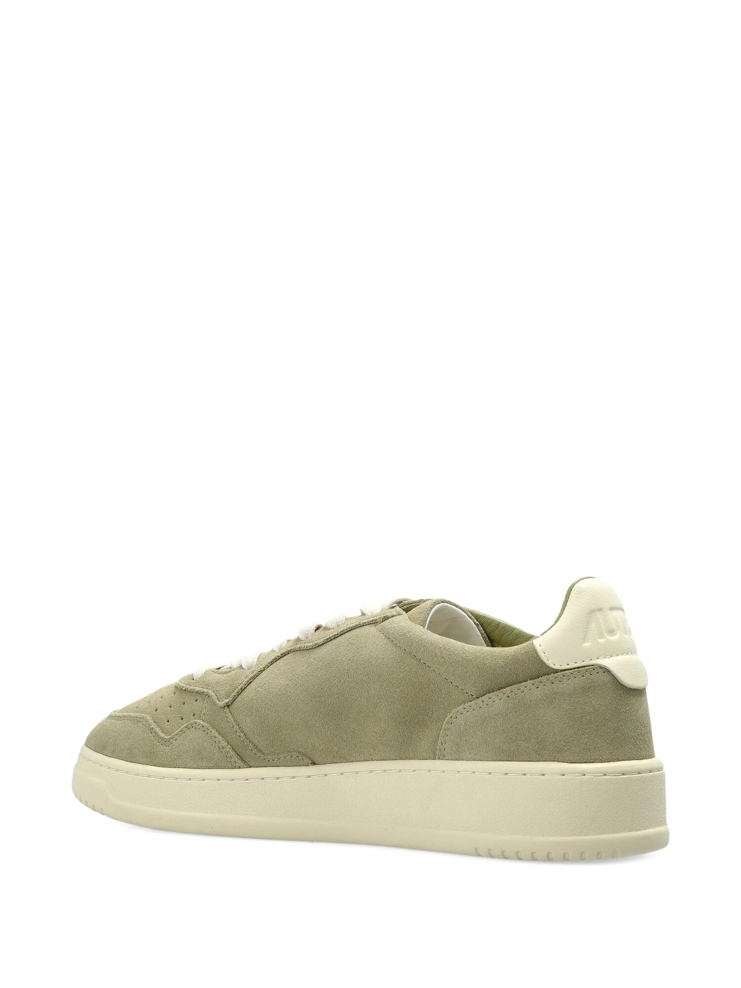 Кроссовки AUTRY Suede perforated sneakers, размер 40, зеленый, — фото 1