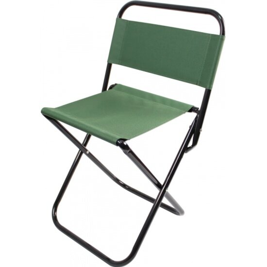 Стул складной со спинкой Ecos DW-1004C, зеленый