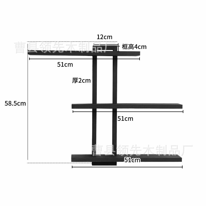Настенная полка из дерева, 3-х частей, плавающие полки, полка для ванной, полка для гостиной, стеллаж для хранения книг