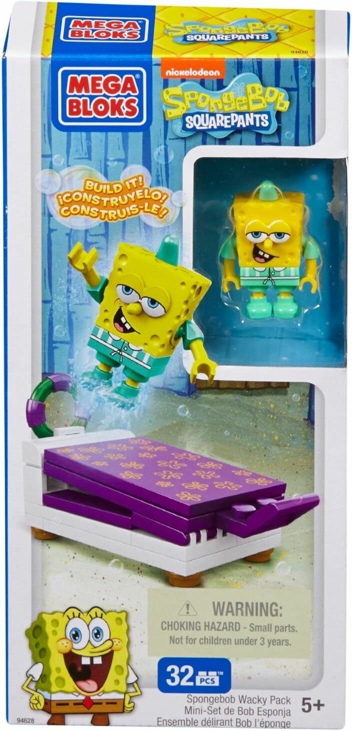 Mega Bloks SpongeBob Набор фигурок Rock Band