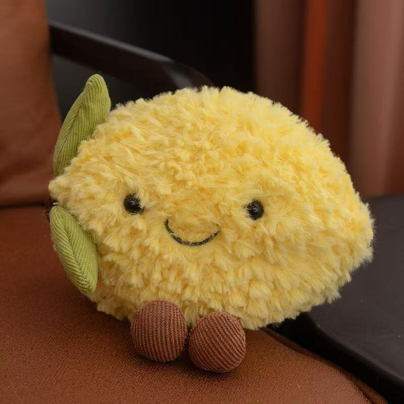 Плюшевая игрушка Jellycat Fruit Party, томат-черешня, груша, мягкая кукла, милый праздничный подарок оптом