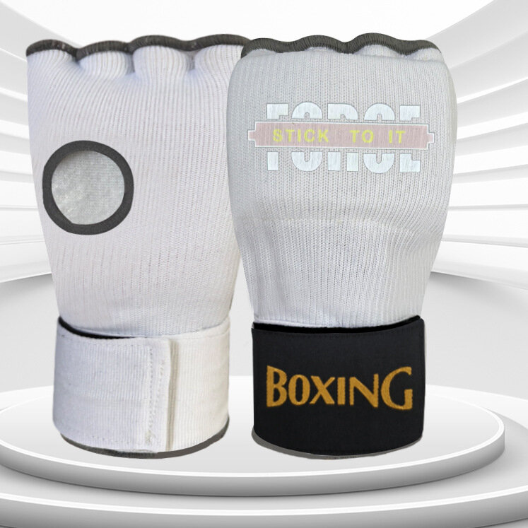 Боксерские перчатки, полупальцевые перчатки, санда, боевые, ленивые, быстрые обмотки, бинты для рук, защита для рук, муай-тай, для мужчин и женщин