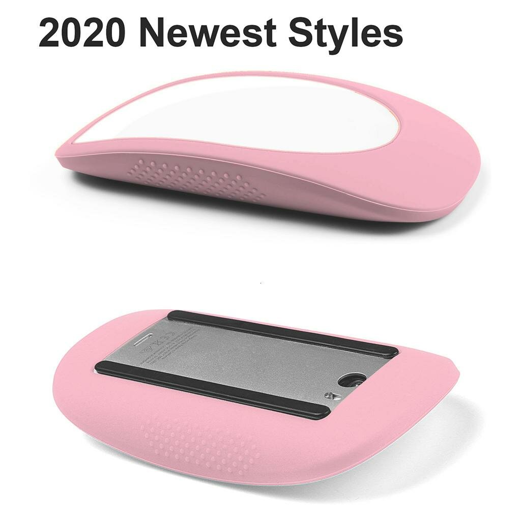 Чехол из мягкого силикона для Apple Magic Mouse 2, Розовый