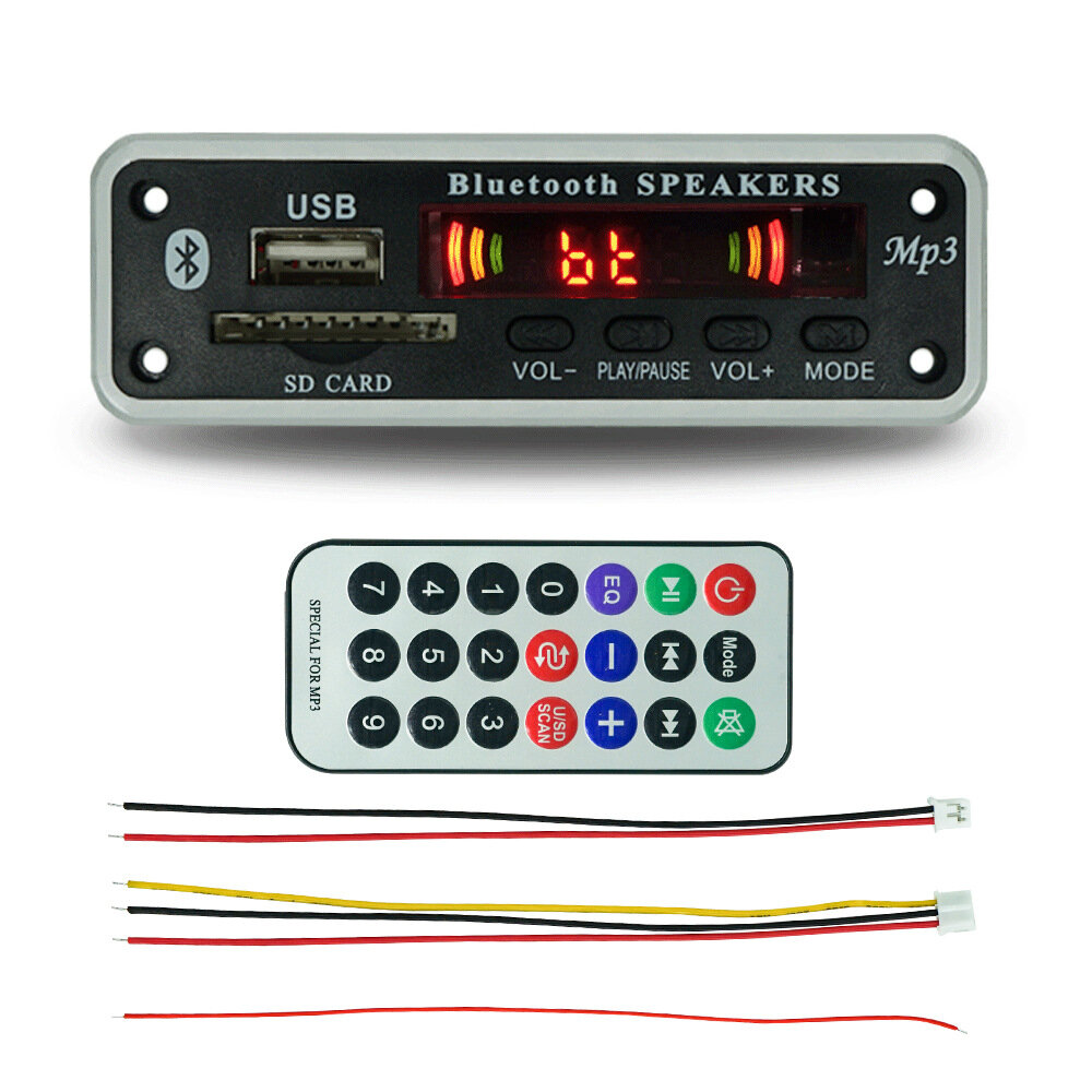 12V Bluetooth плата mp3 модуль без потерь Bluetooth материнская плата в наличии