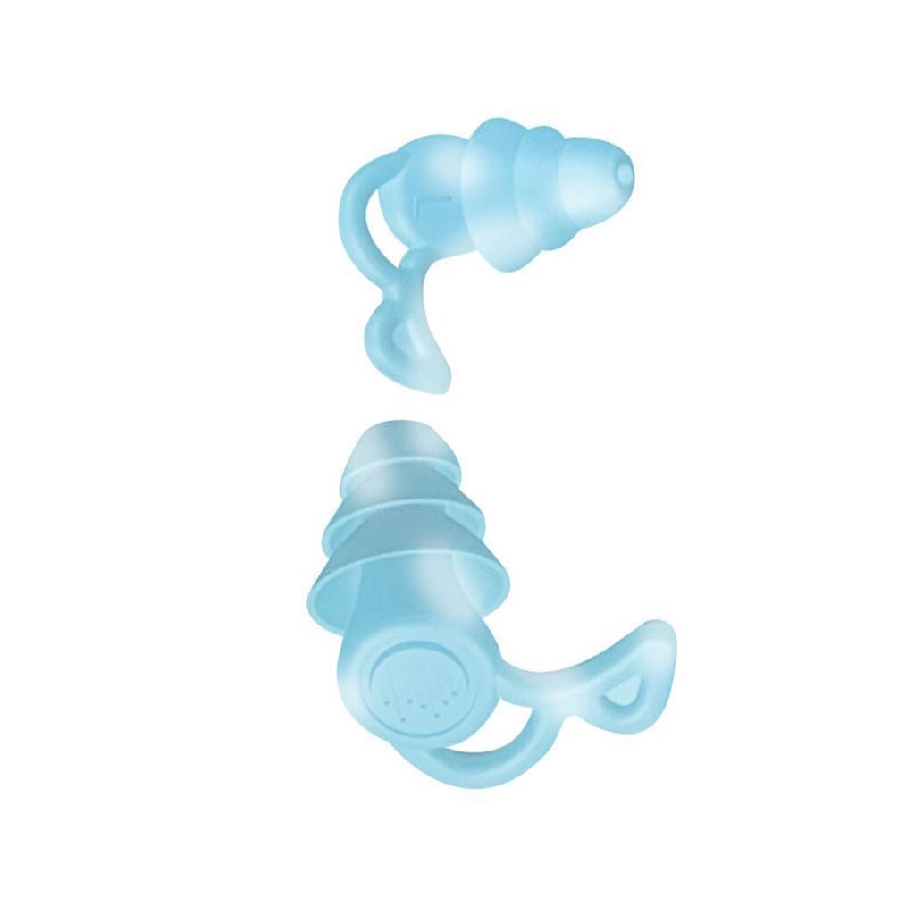 Водонепроницаемые силиконовые беруши с шумоподавлением для взрослых Сон Работа Плавание Эргономичные беруши для плавания