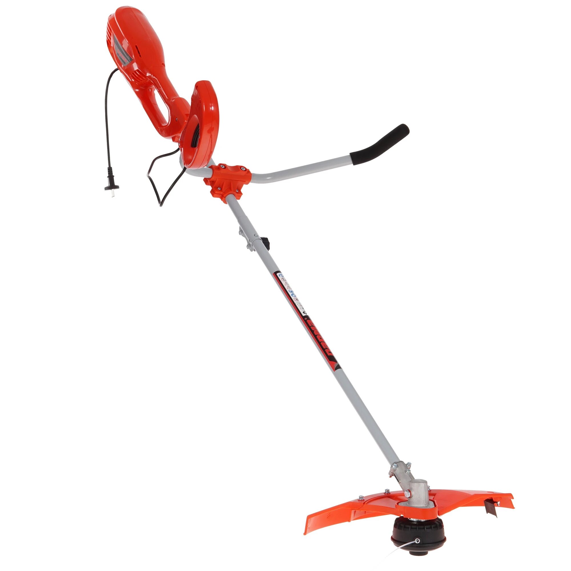 Триммер электрический садовый Парма ЭТ-1500 НВ красный, 1200 Вт