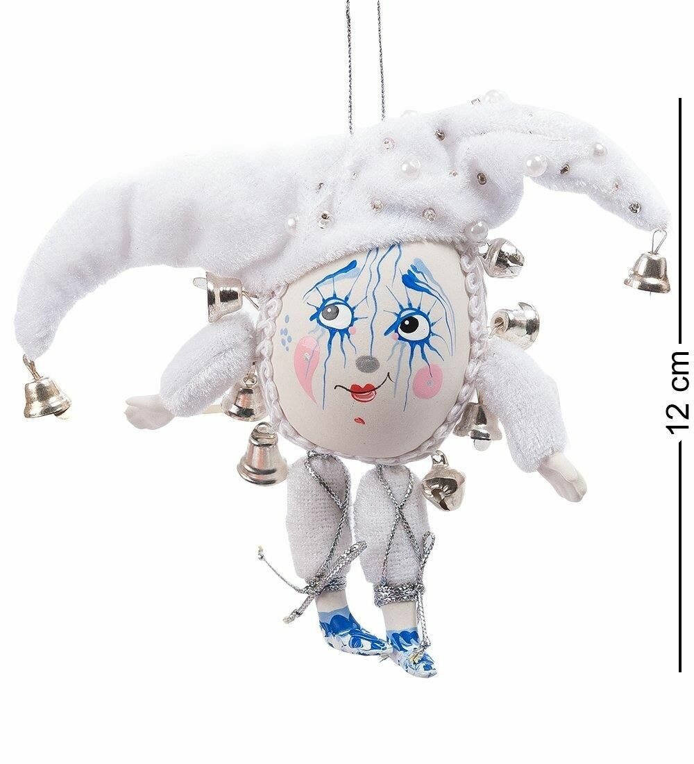 Яйцо-подвеска Зима фарфор A1966536 РусКукла, Фарфор, текстиль