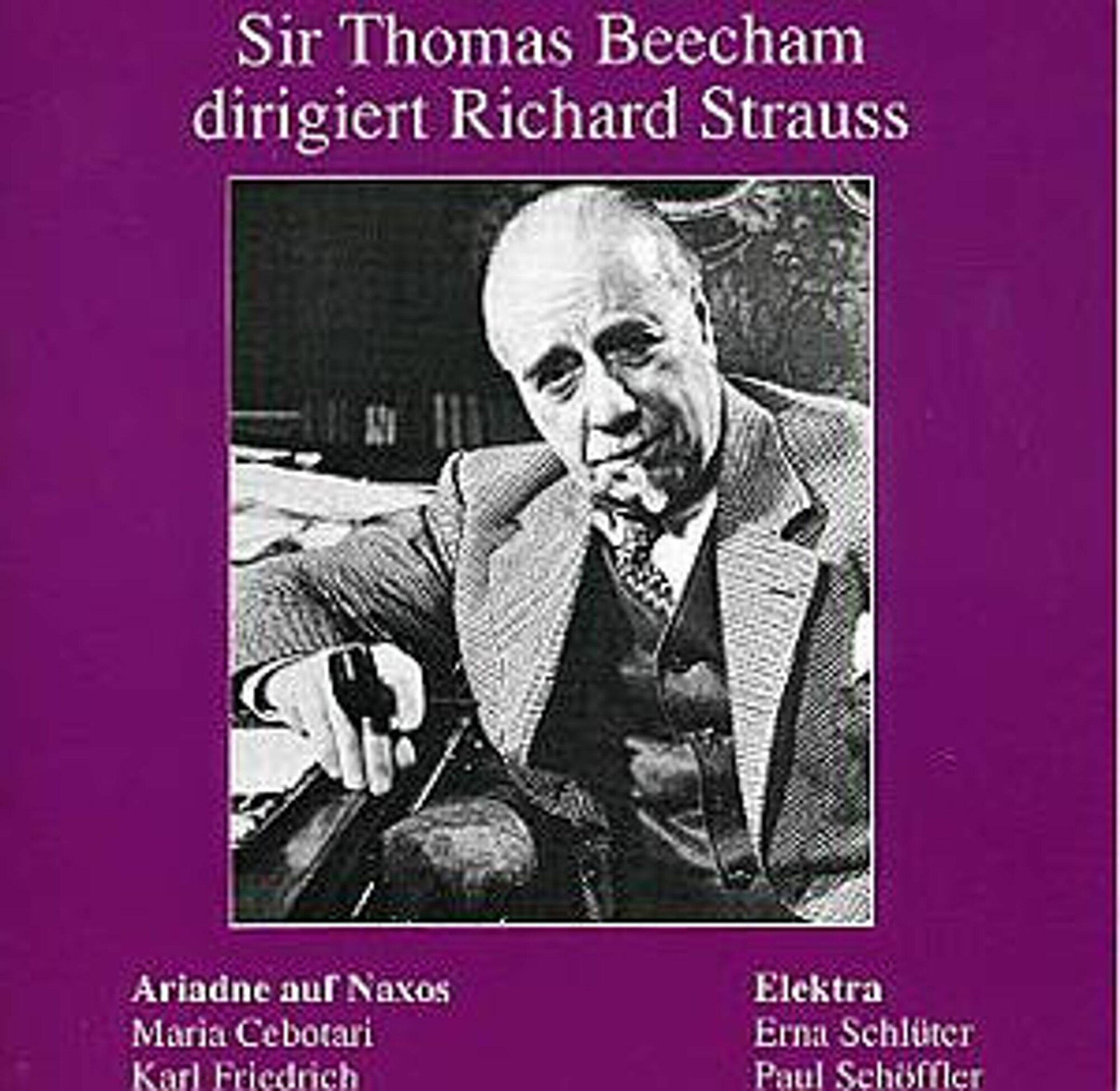 Компакт-диск Thomas Beecham dirgiert Richard Strauss (1 CD)