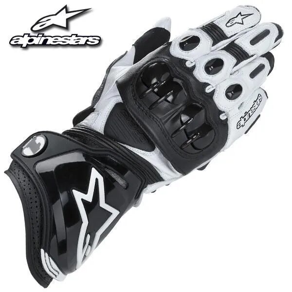 Защита локтей Alpinestars GP Plus R V2, размер L, белый цвет, мотоперчатки