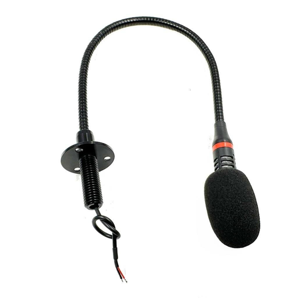 Гибкий конденсаторный микрофон с гусиной шеей