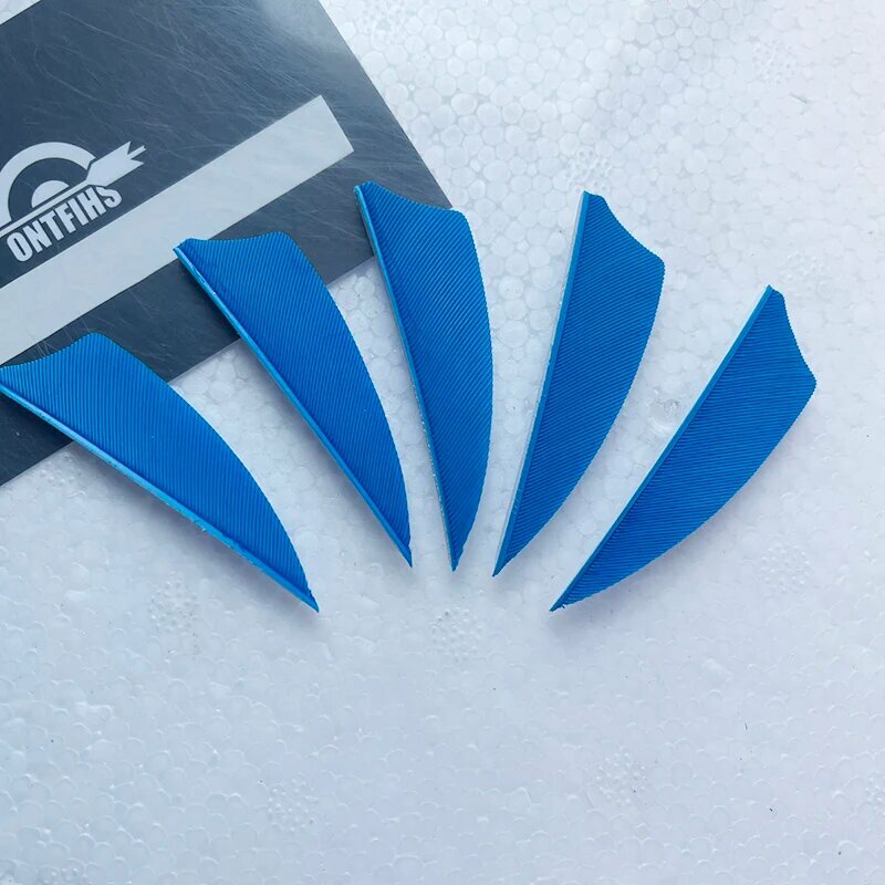 Перья для стрел ONTFIHS 50 шт, 2 дюйма Синий, небесно-голубой