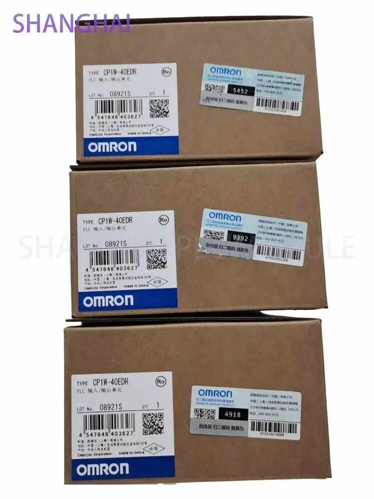 Новый оригинал контроллер Omron CP1W-40EDR