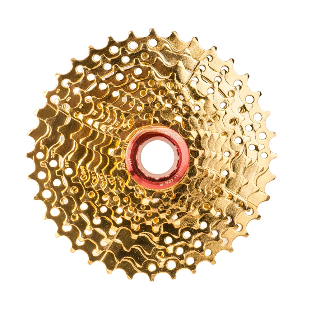 ZTTO Gold MTB Bike Cassette Sprocket 11-36T 9 Speed 10 Speed Optional Parts