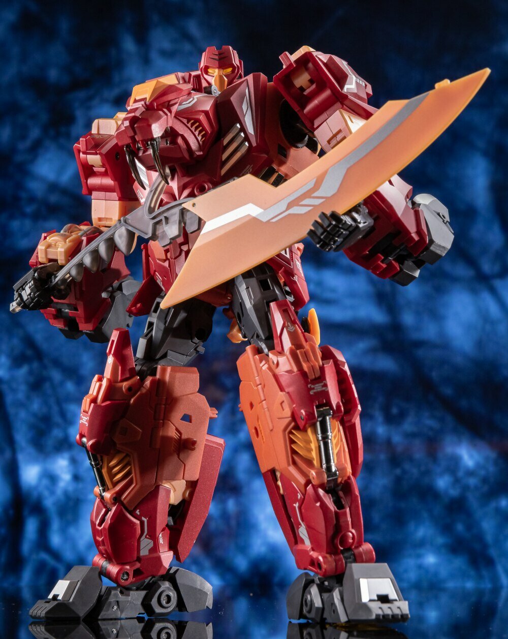 Счастливый день Бег Дикий Lex Combiner Действие Картина Робот Трансформация Игрушка Трансформатор / Робот (Красный)