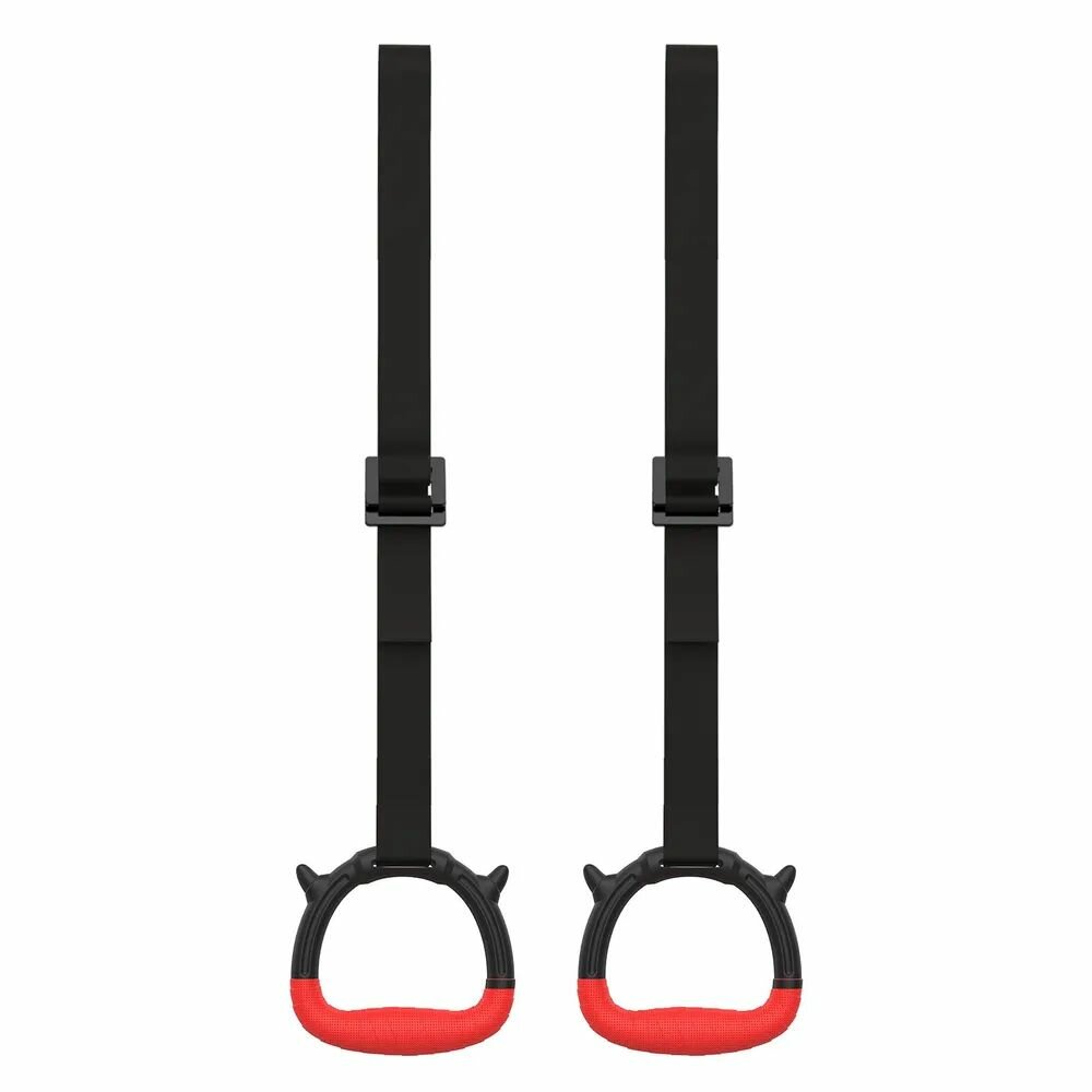 Гимнастические кольца для фитнеса с перекладиной, выдерживают до 150 кг, для взрослых и детей