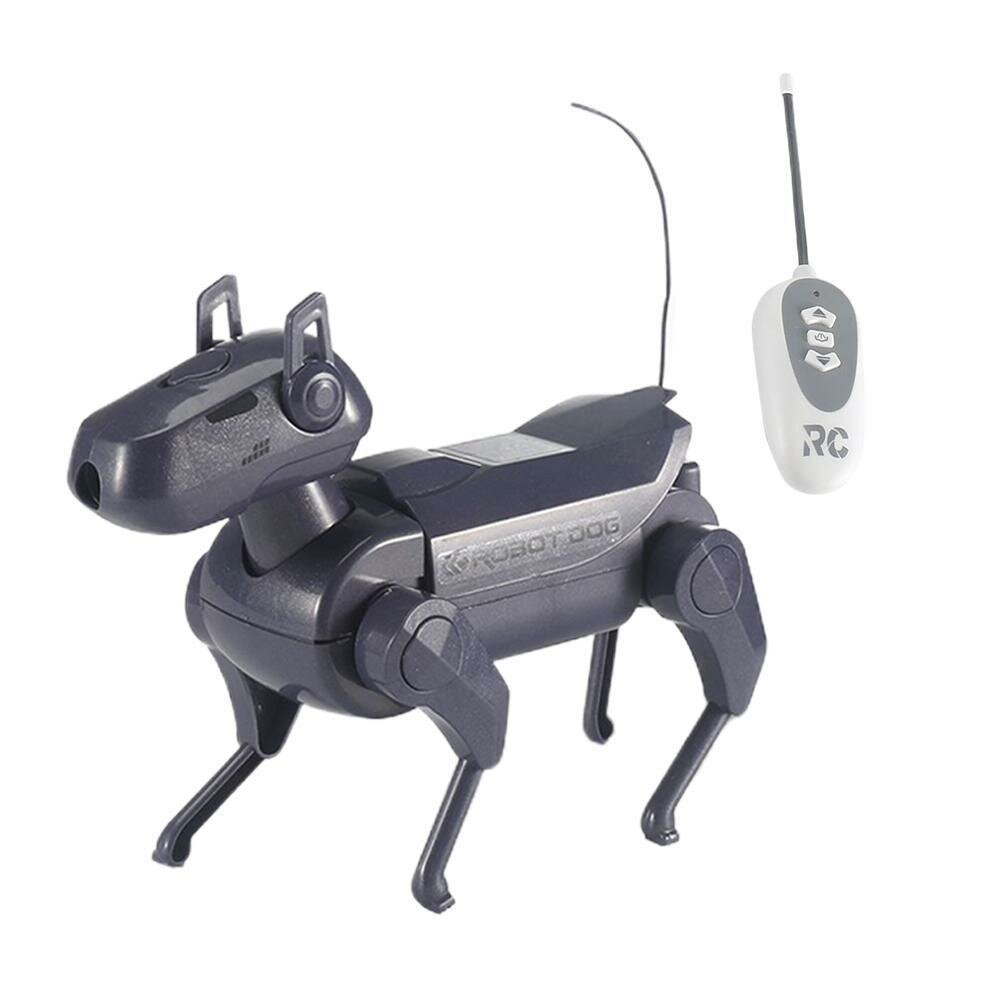 Plastic Rc Robot Educational Toys Cute Diy Assembling Model Education Cool Science Robot Dog Toy Boys