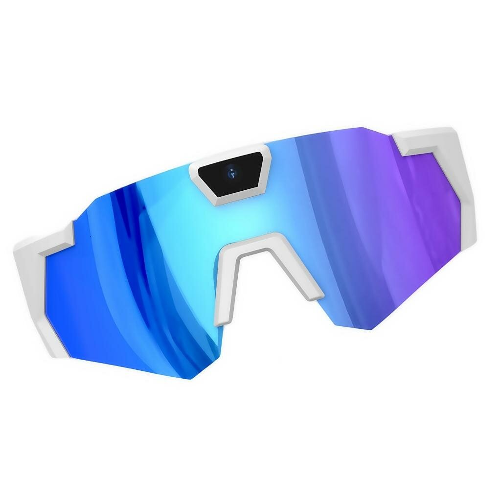 Умные очки с камерой и беспроводным подключением, Ледяной синий, модель А