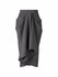 Юбка GIVENCHY Draped midi skirt, размер 38, grey