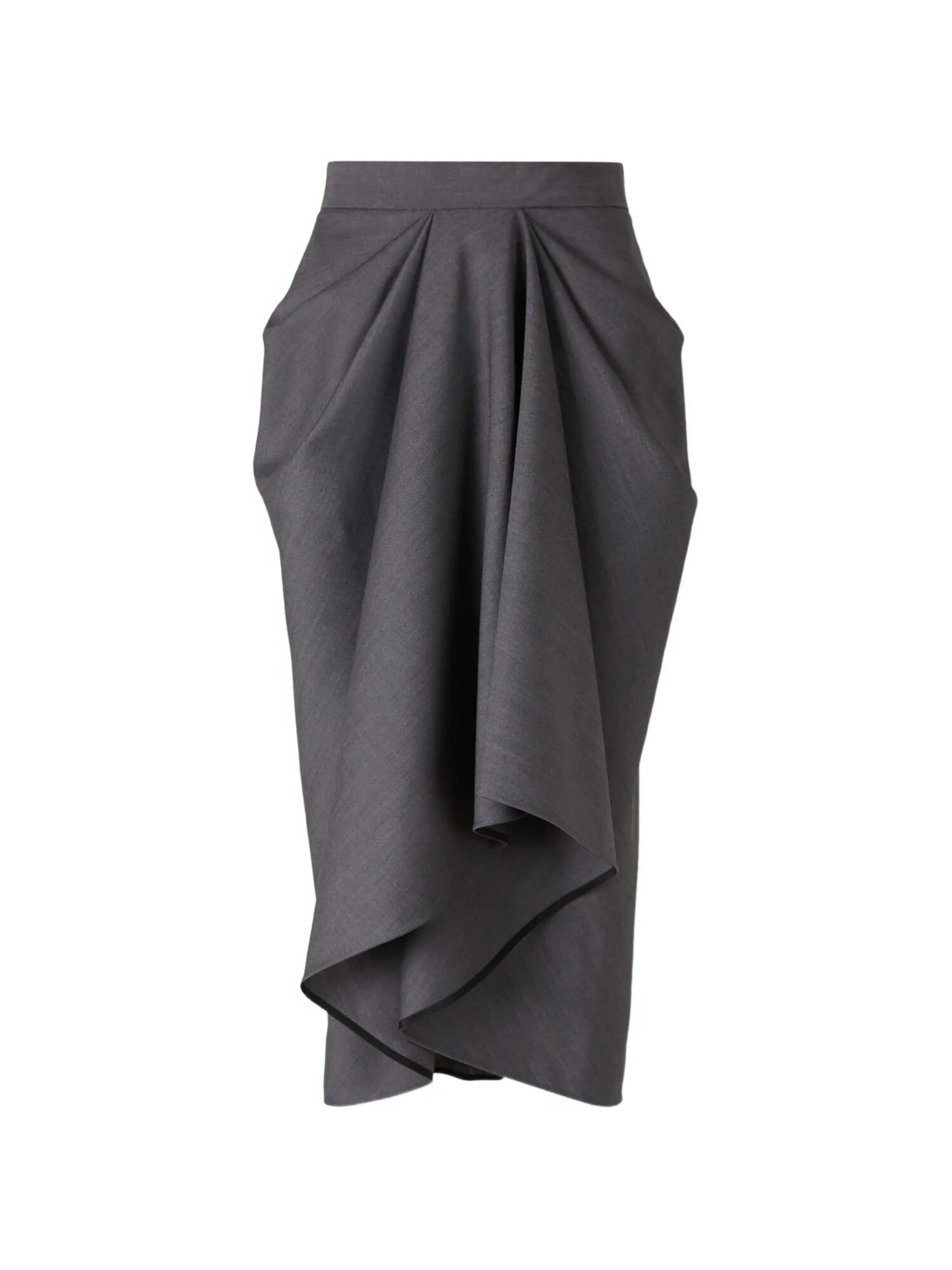 Юбка Draped midi skirt