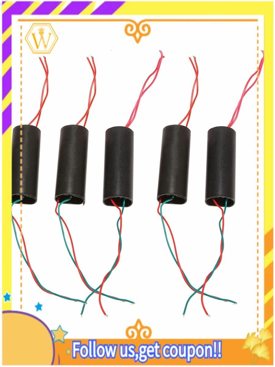 5 шт. DC 3V-6V до 400KV 400000V Boost повышающий силовой модуль генератор высоковольтный трансформатор