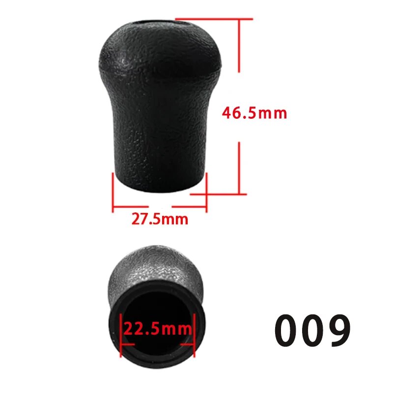 TAKEDO QBC анальные колпачки для удочек Черный, ID22.5mm