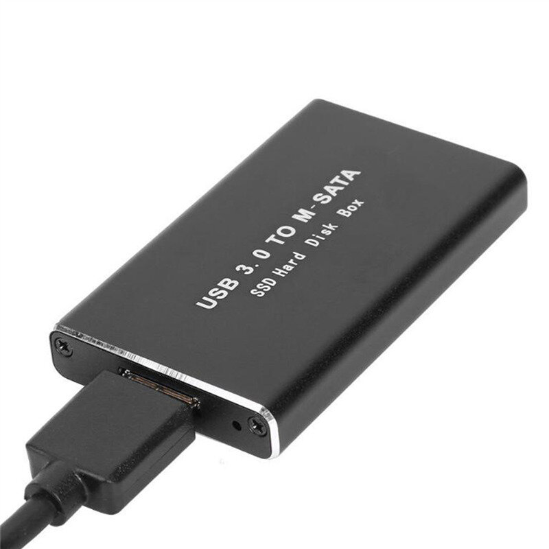 Внешний жесткий диск MSATA - USB 3.0 для твердотельных накопителей MSATA 30x50 мм и 30x30 мм